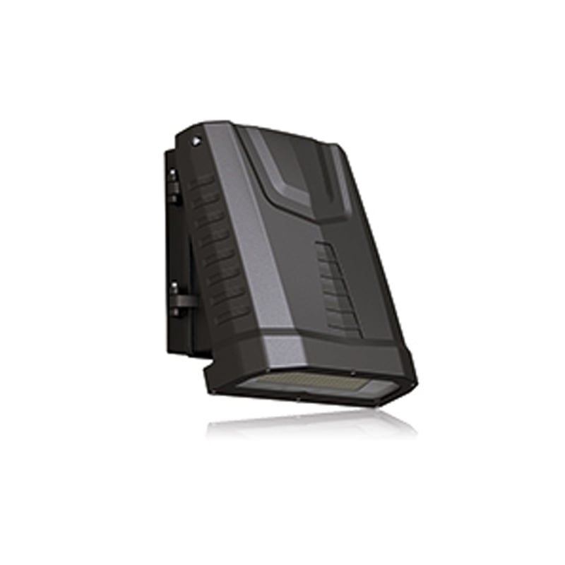 Capra Adjustable Wallpack Light Dark Brown Integral LED | Downlights.c