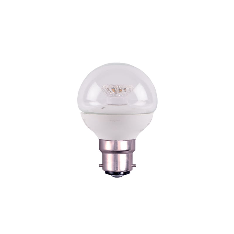 Clear Round LED Ball Bulbs 2.1W Bell Lighting | Downlights.co.uk