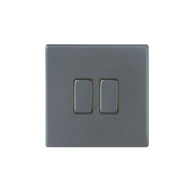 Hamilton G2 2 Gang 20AX 2 Way Rocker Intermediate Plate Switches | Dow