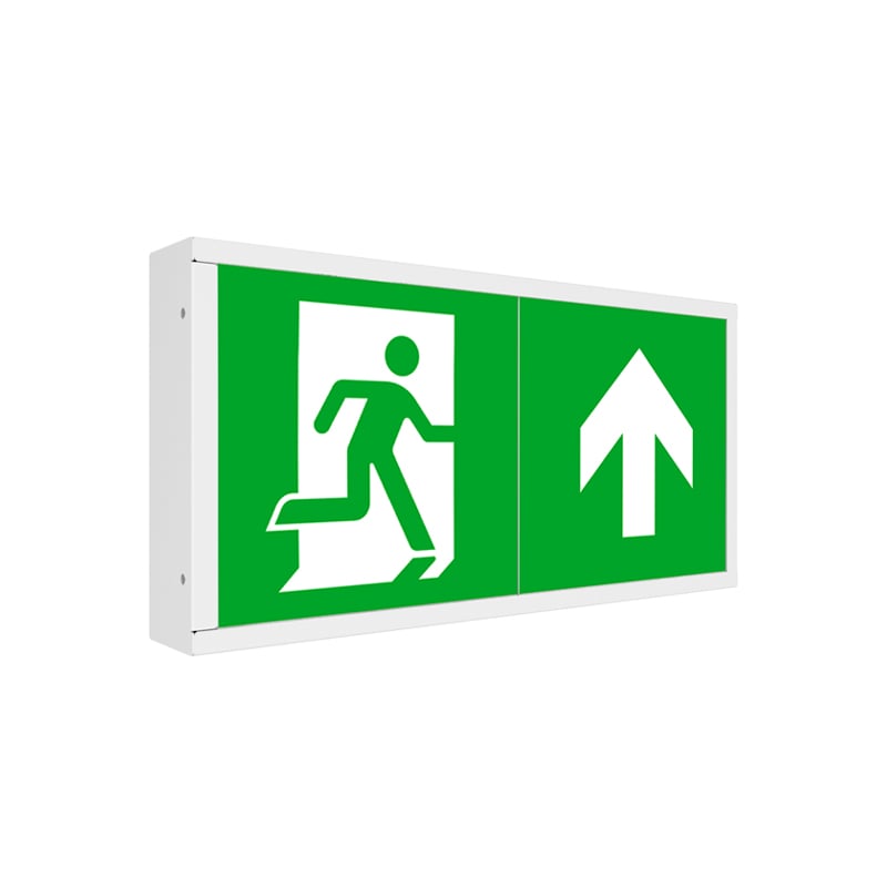 Standard Belum LED Emergency Exit Sign 6500K | Downlights.co.uk