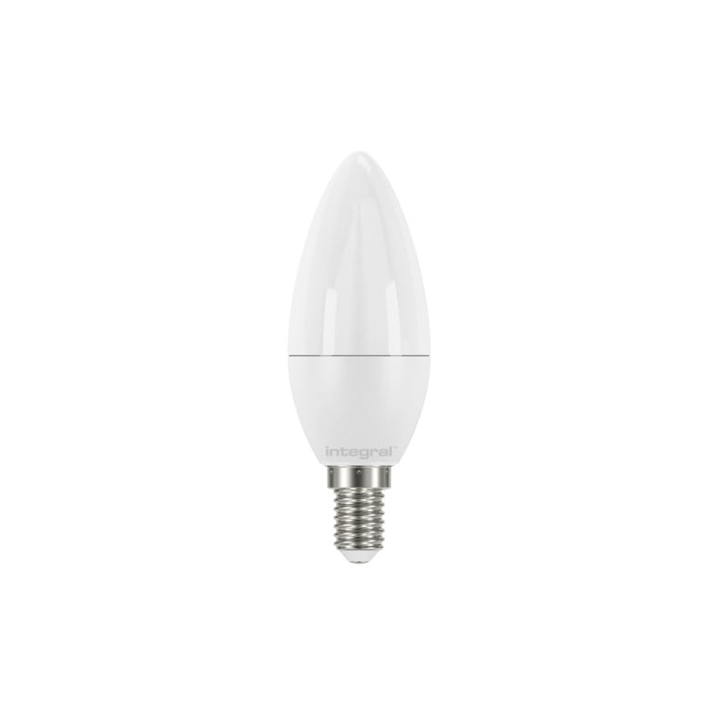 E14 Candle LED Bulbs 7.5W = 60W High Lumens Integral LED | Downlights