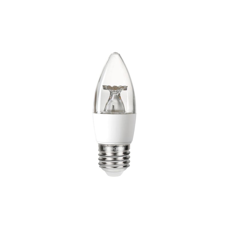 Non Dimmable 2700K Candle LED Bulbs 4.9W 40W Integral LED Downlig