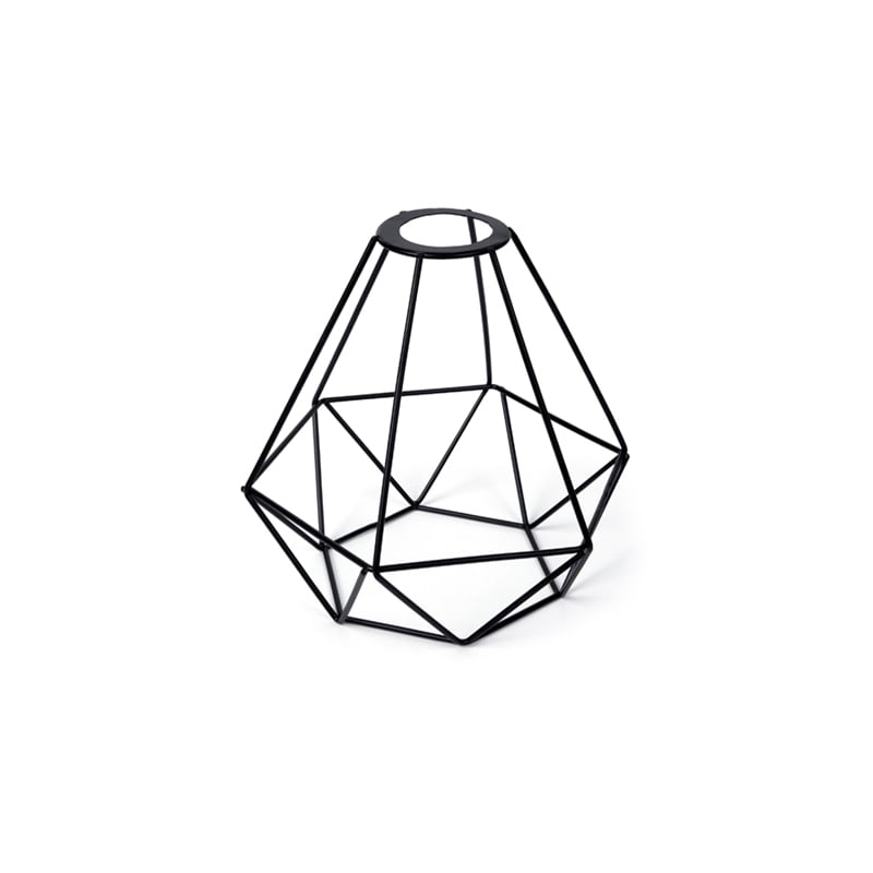 Indoor Pendant Diamond Lamp Shade Cage Integral LED | Downlights.co.uk