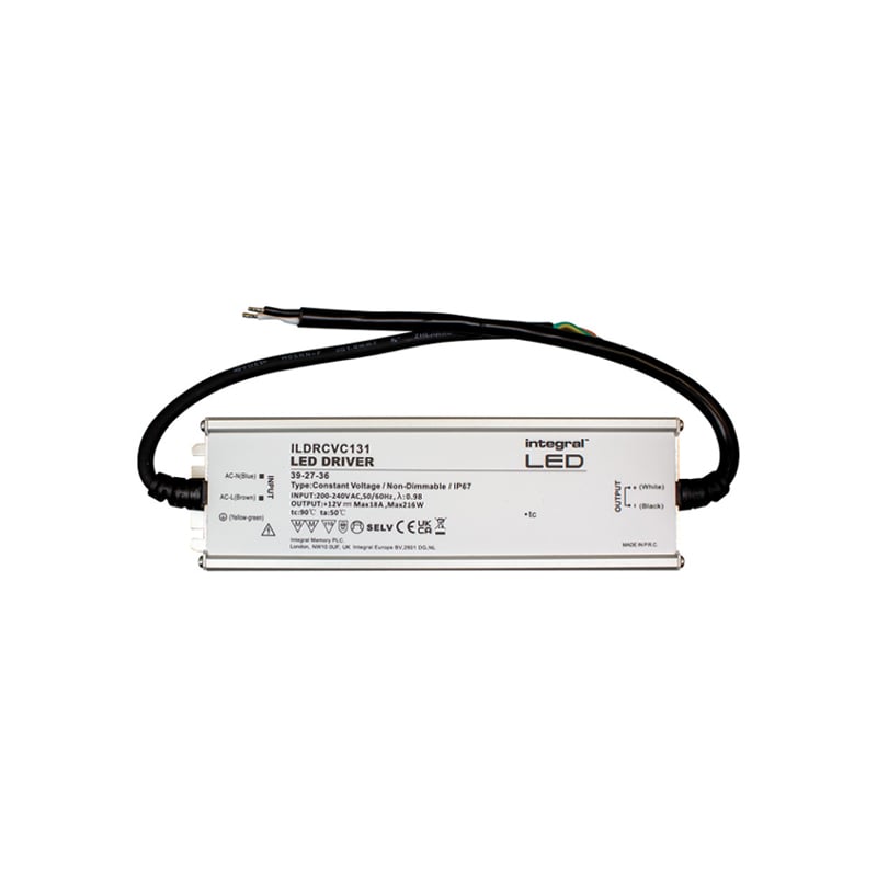 Constant Voltage Drivers Integral LED | Downlights.co.uk