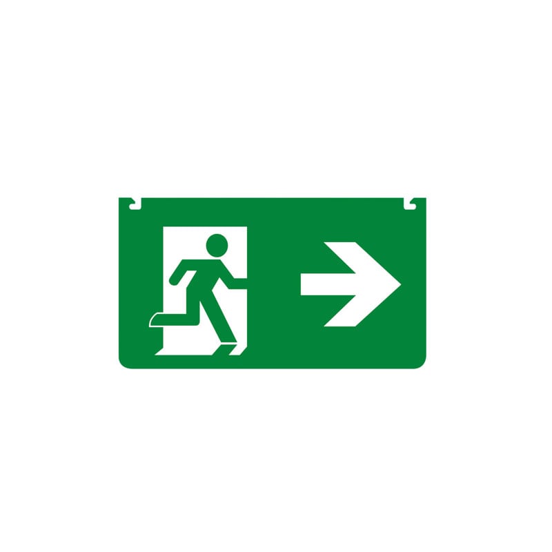 Emergency Legends For Emergency Exit Sign Integral LED | Downlights.c