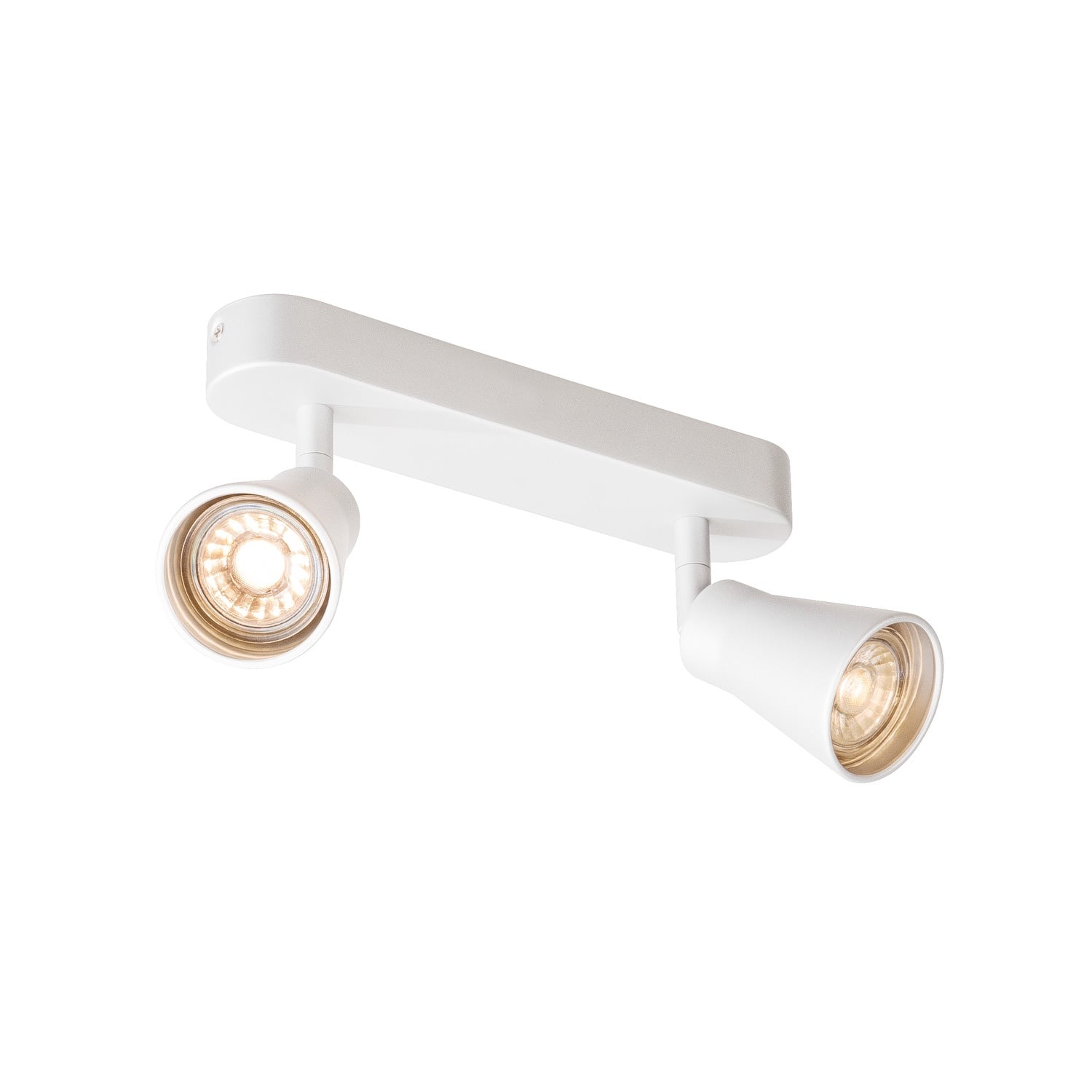 Avo Cw Double Indoor Surface-Mounted Wall And Ceiling Light GU10White